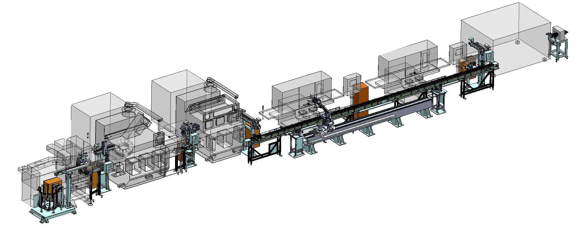 直流电机生产线_自动化生产设备_广东三合自动化设备
